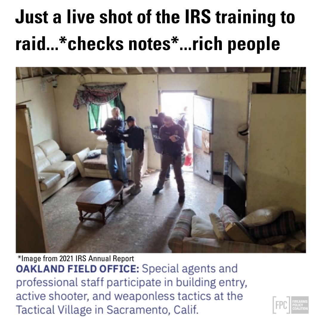 Militarization of the IRS – Area Ocho