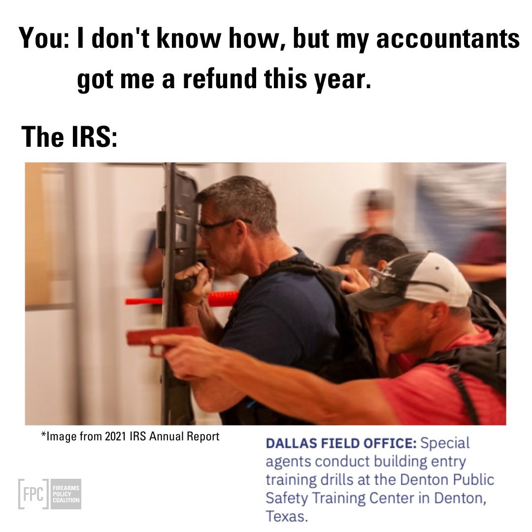 Militarization of the IRS – Area Ocho